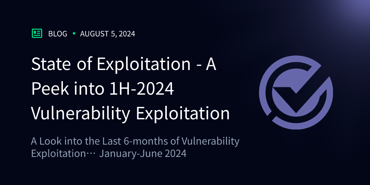 State of Exploitation - A Peek into 1H-2024 Vulnerability Exploitation ...